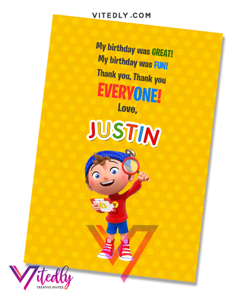 Noddy Invitation, Noddy Birthday Invitation – Vitedly
